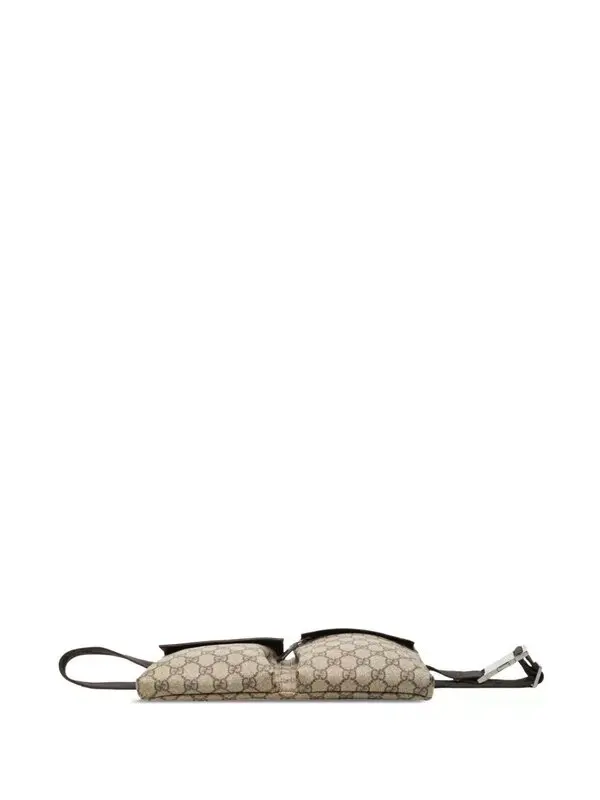 Gucci 2000-2015 Gg Supreme Double Pocket Belt Bag
