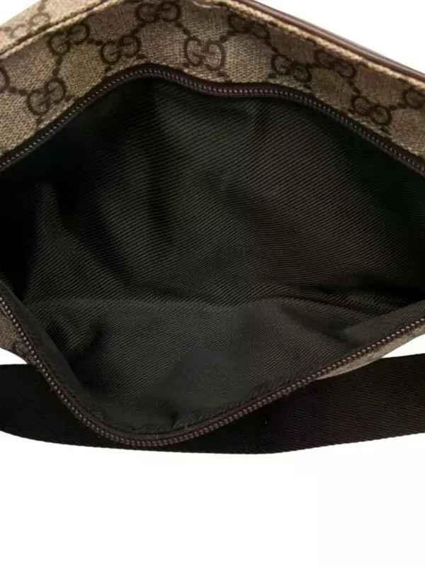 Gucci 2000-2015 Gg Supreme Double Pocket Belt Bag