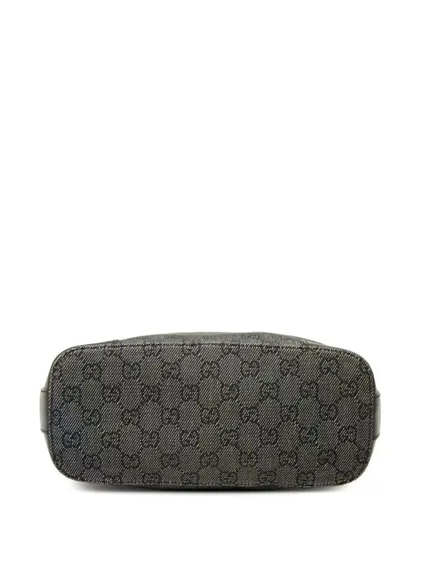 Gucci 2000-2015 Gg Denim Shoulder Bag