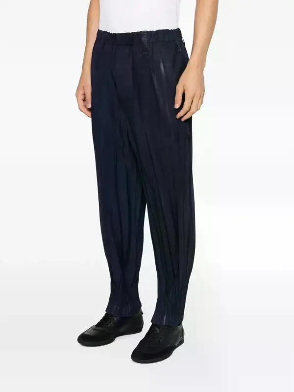 Issey Miyake Pleated-design Trousers