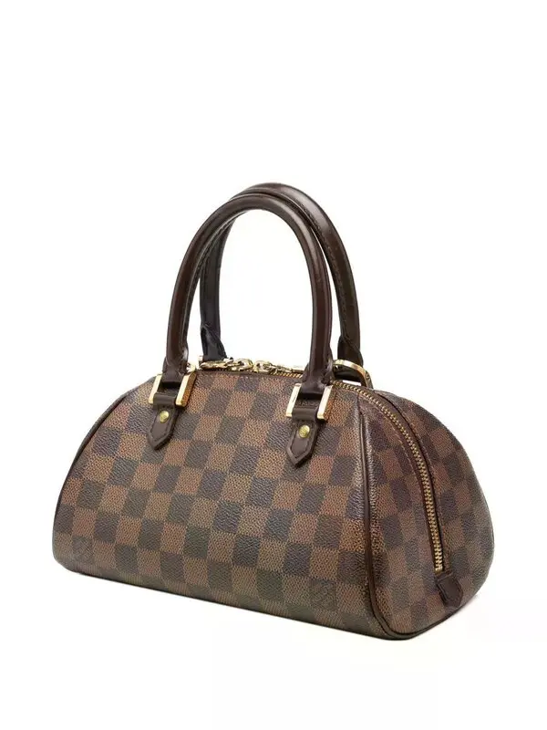 LOUIS VUITTON 2002 Damier Ebene Mini Ribera Handbag