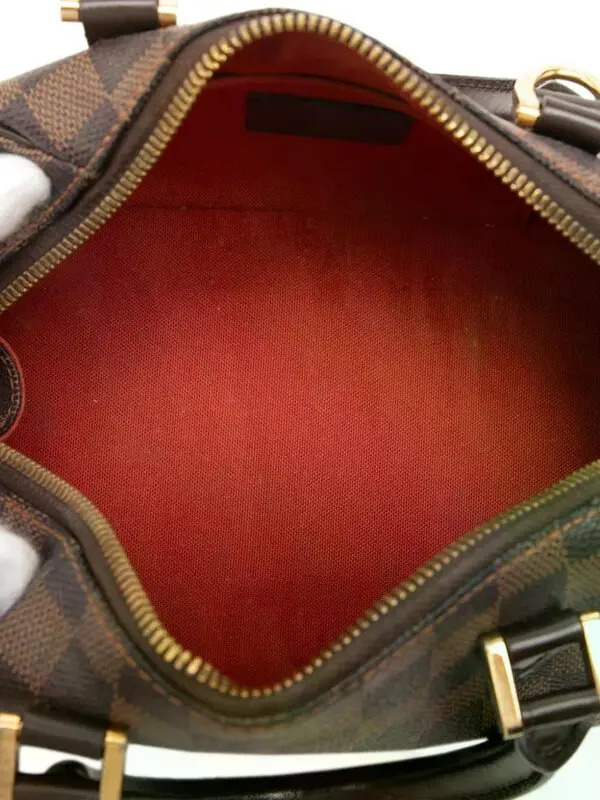 LOUIS VUITTON 2002 Damier Ebene Mini Ribera Handbag