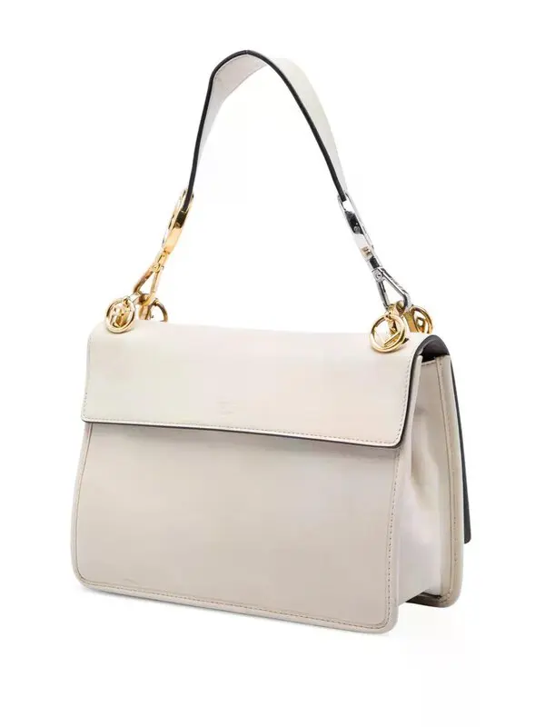 Fendi 2010-2026 Smooth Leather Kan I F Satchel
