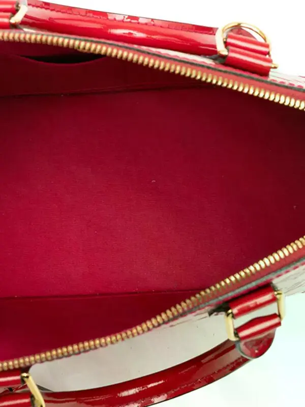 LOUIS VUITTON 2014 Monogram Vernis Alma Pm Handbag