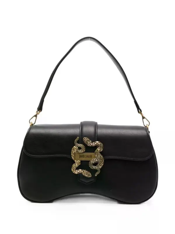 Just Cavalli Snake-plaque Shoulder Bag