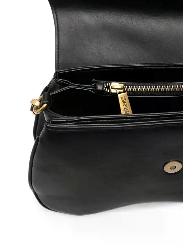 Just Cavalli Snake-plaque Shoulder Bag
