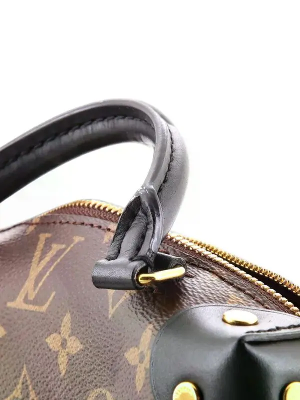 LOUIS VUITTON Monogram Canvas Handbag - Black