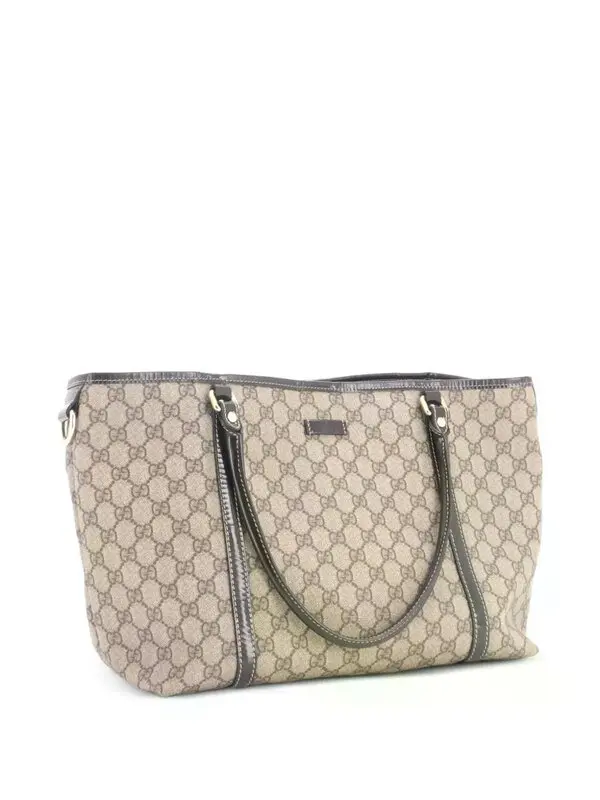 Gucci Joy Gg Coated Canvas Medium Tote Bag
