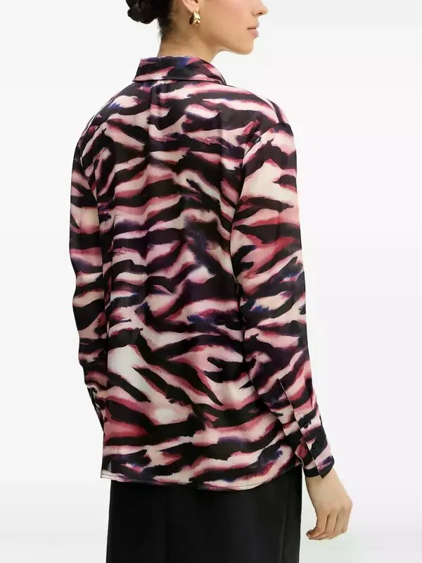 MORGAN Printed Buttoned Shirt