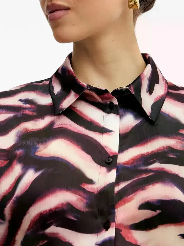 MORGAN Printed Buttoned Shirt