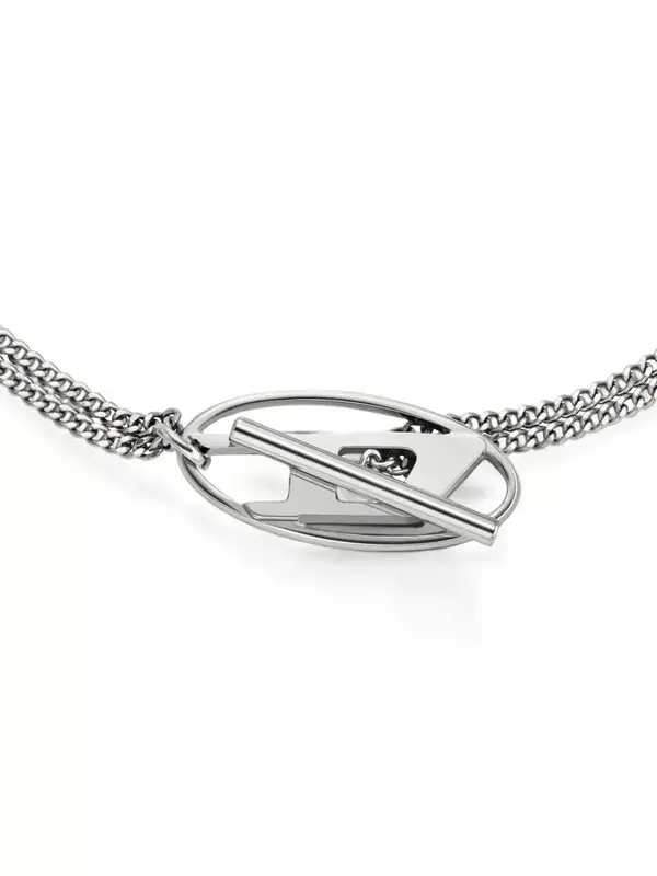DIESEL® Stainless Steel Chain Necklace - Silver