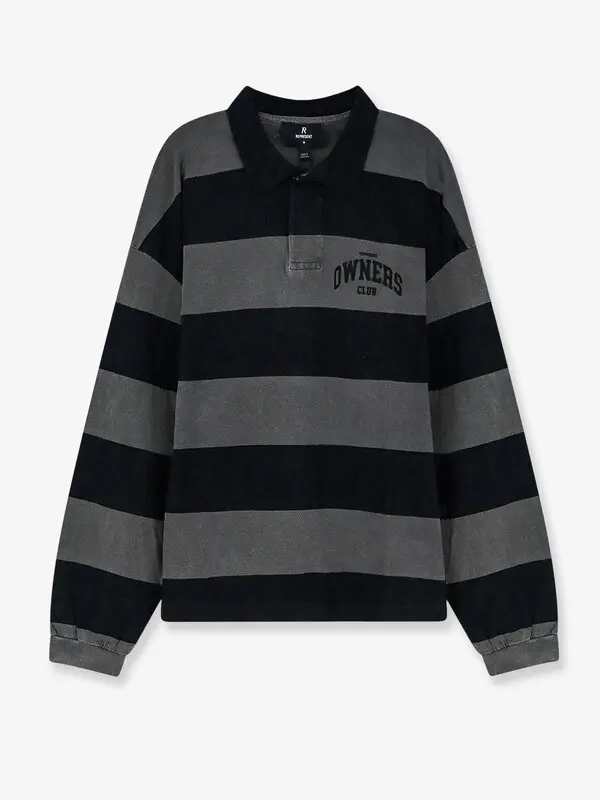 REPRESENT Cotton Polo - Black