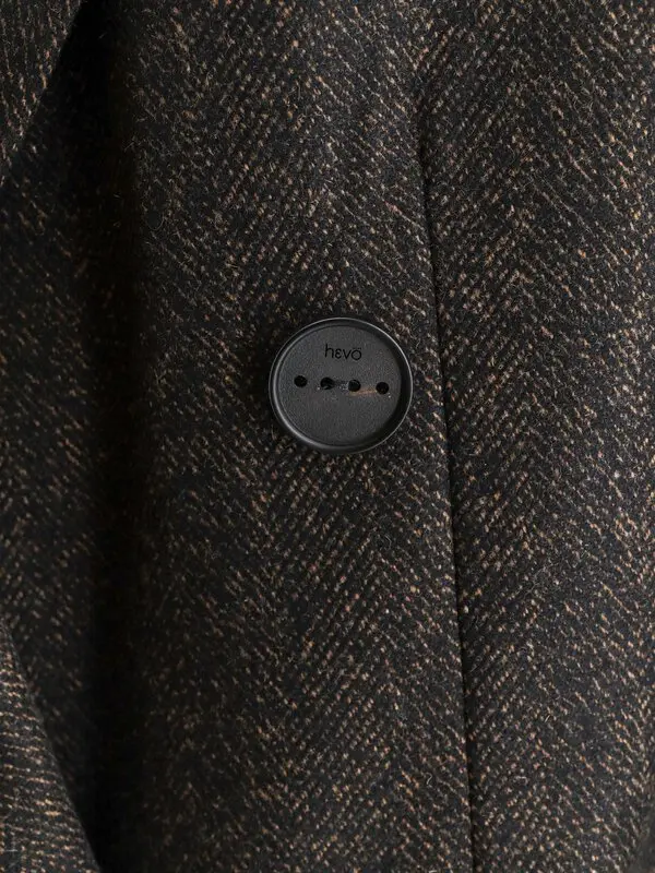 HEVO Martina Franca Wool Blend Coat