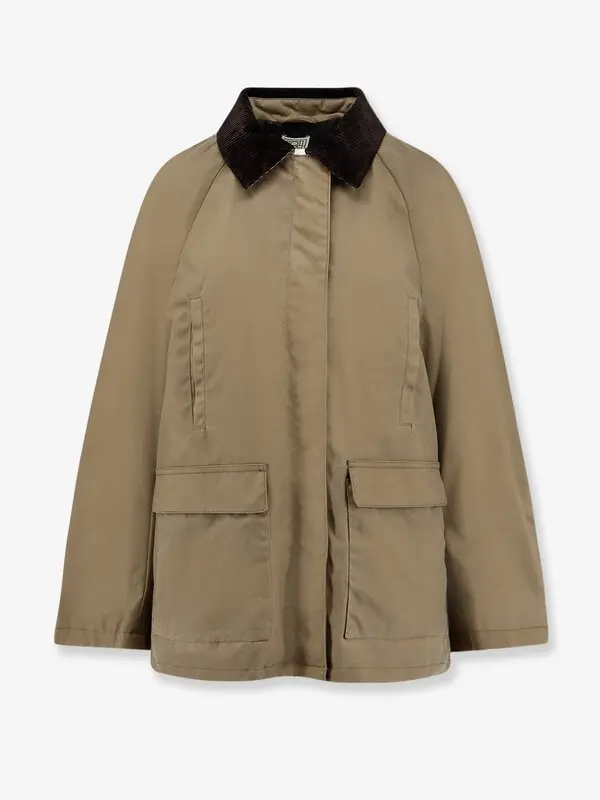 TOTEME Country Waxed Cotton Jacket - Beige