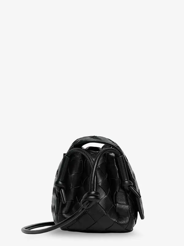 Bottega Veneta Notturno Clutch Bag With Leather Shoulder Strap