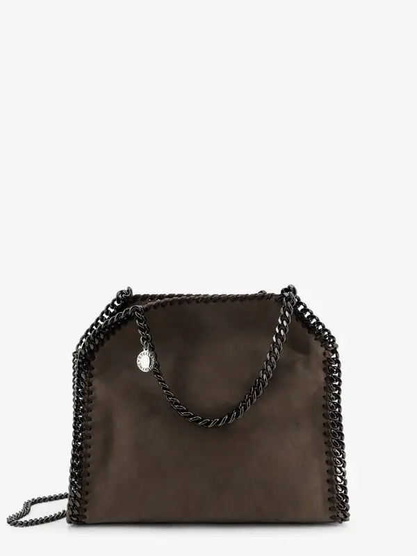 Stella McCartney Falabella Mini Velvet Bag - Brown