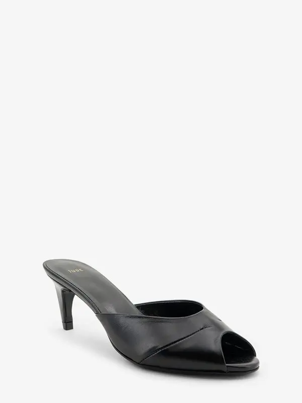JUDE Leather Cave Mule Sandals