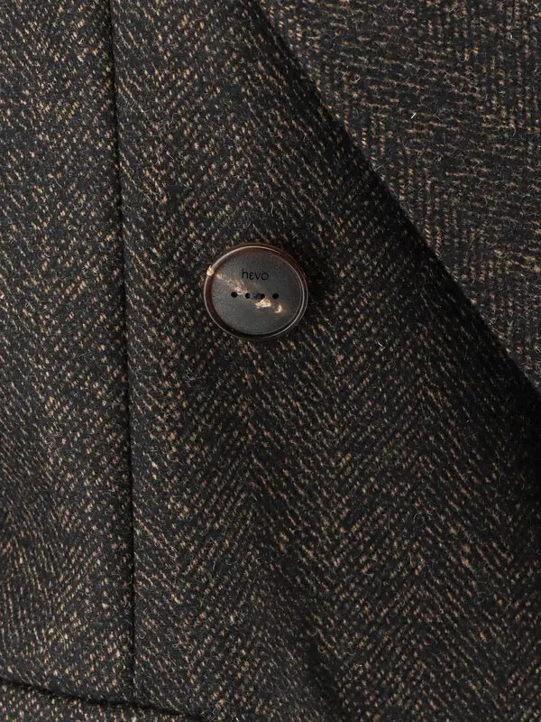 HEVO Martina Franca Wool Blend Coat