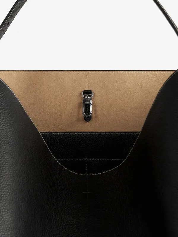 TOTEME Belted Leather Tote Shoulder Bag