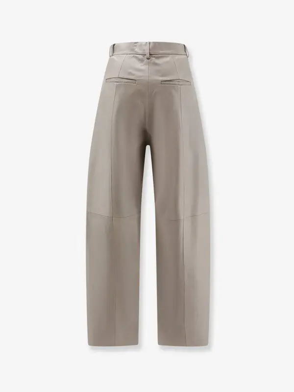 ALYSI Leather Trousers