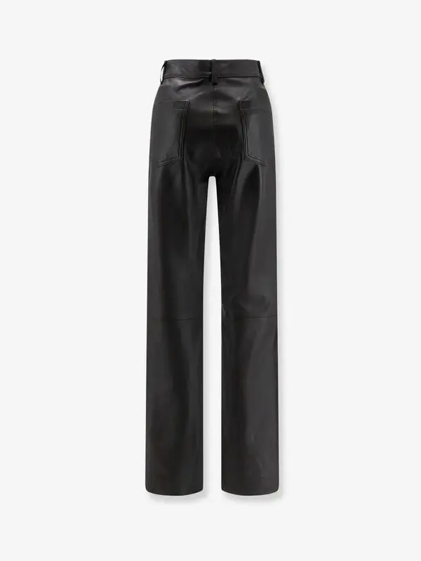 ALYSI Leather Trousers