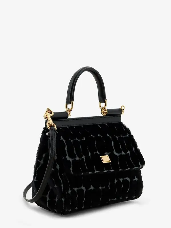 Dolce & Gabbana Sicily Velvet Handbag