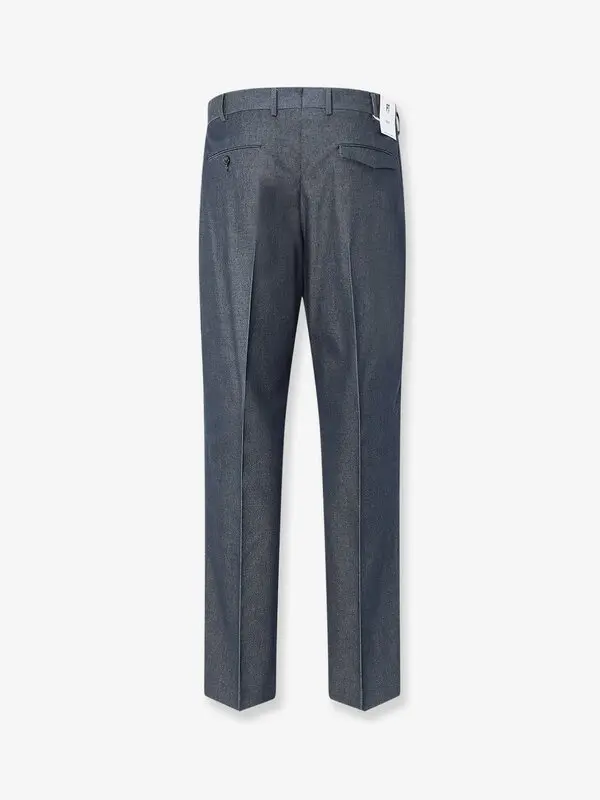PT TORINO Michael Trousers In A Wool And Cotton Blend