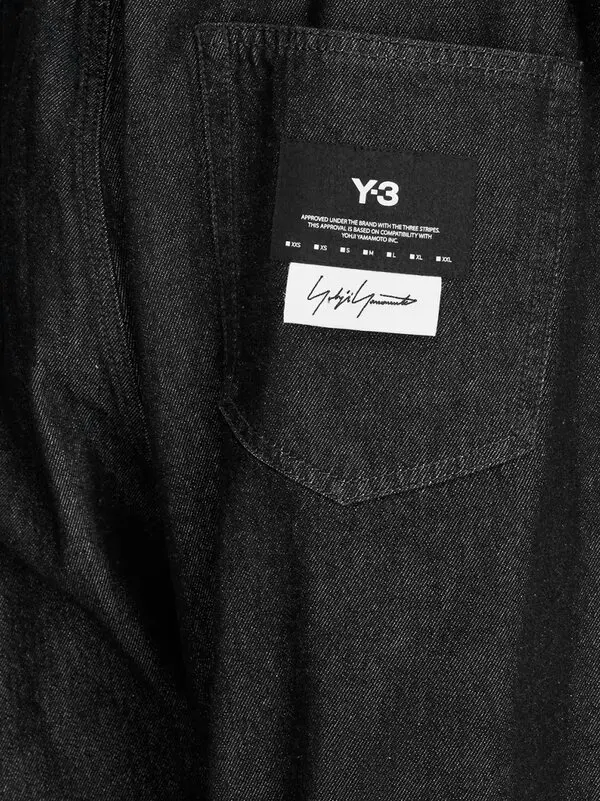 ADIDAS Y-3 Relaxed Fit Denim Trousers