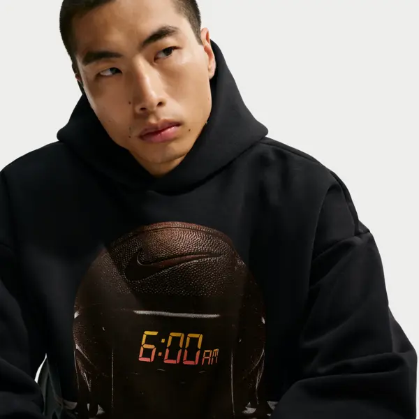 Nike Standard Issue Brushed Pullover Basketball Hoodie