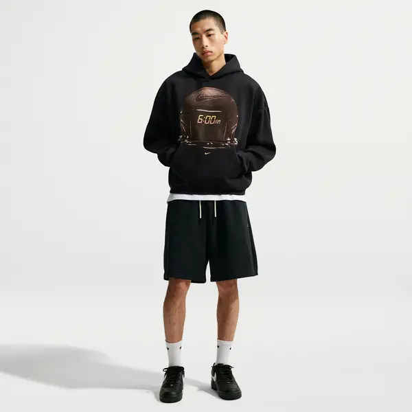 Nike Standard Issue Brushed Pullover Basketball Hoodie