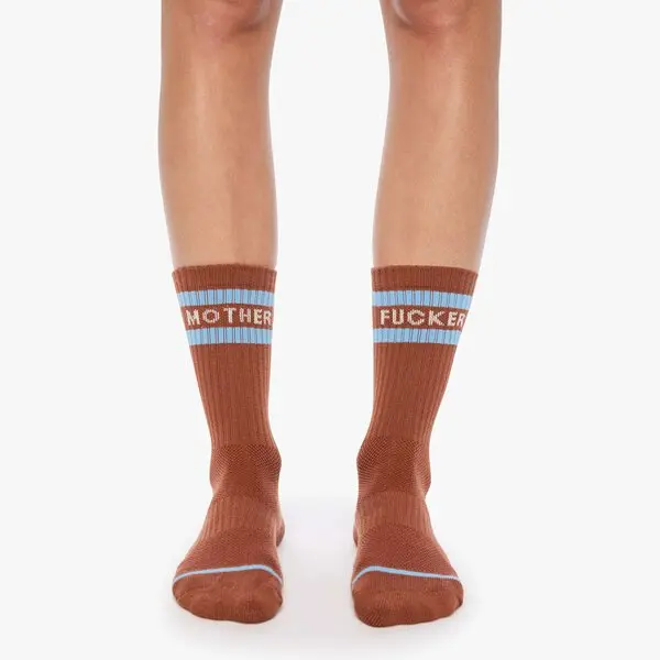 MOTHER Baby Steps Cocoa Socks - White
