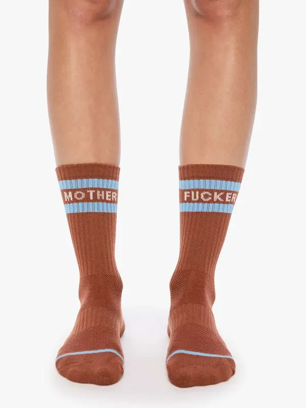 MOTHER Baby Steps Cocoa Socks - White
