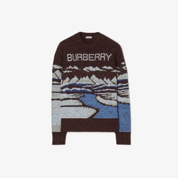 Burberry Alpine Wool Sweater - Brown