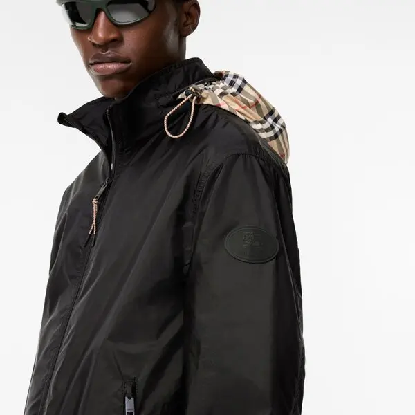 Burberry Nylon Newington Hooded Jacket
