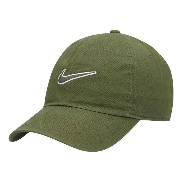 Nike U Nsw H86 Swoosh Wash Cap Yeil Apka - Green