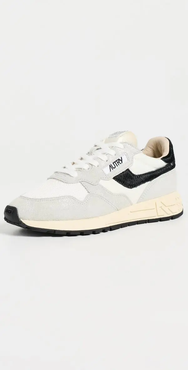 AUTRY Reelwind Low Sneakers - Silver/white/black