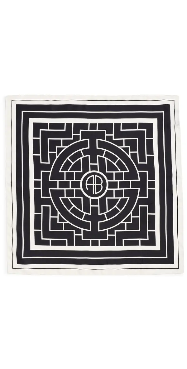 ANINE BING York Scarf - Black