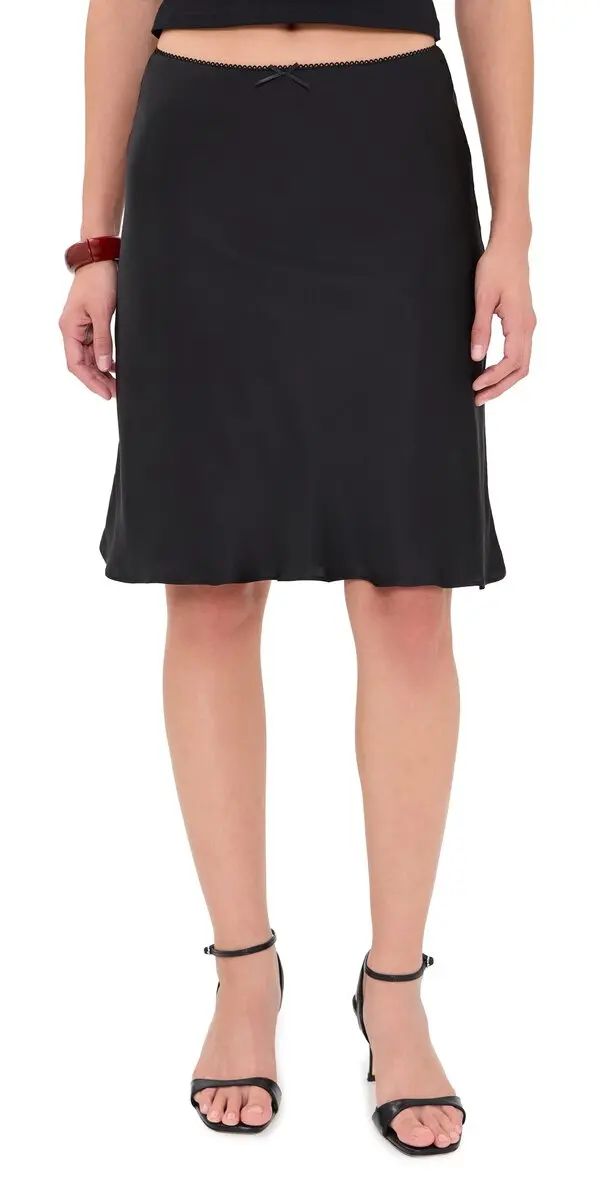 GUIZIO Paloma Skirt - Black