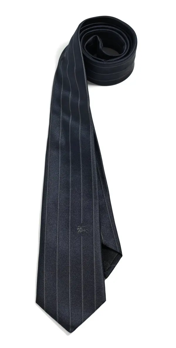 Burberry Pinstripe Silk Tie