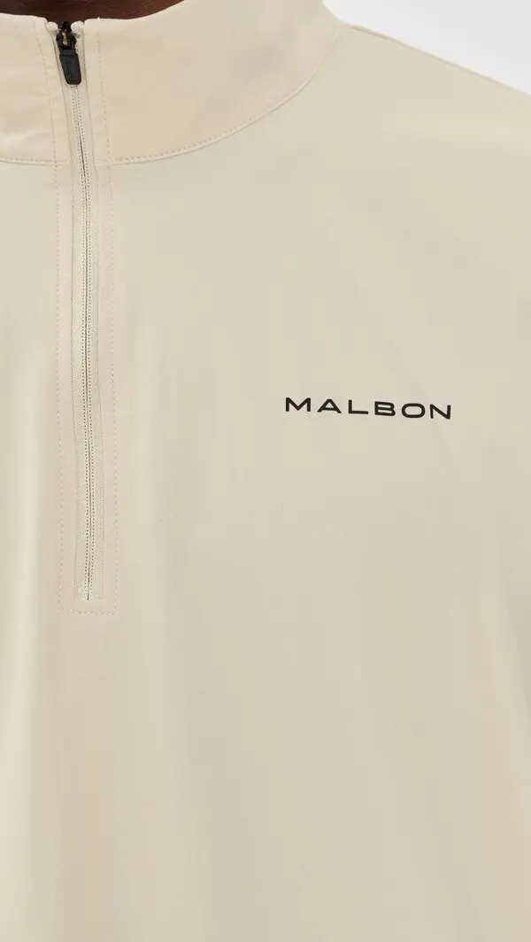 MALBON Performance Quarter Zip Shell Pullover