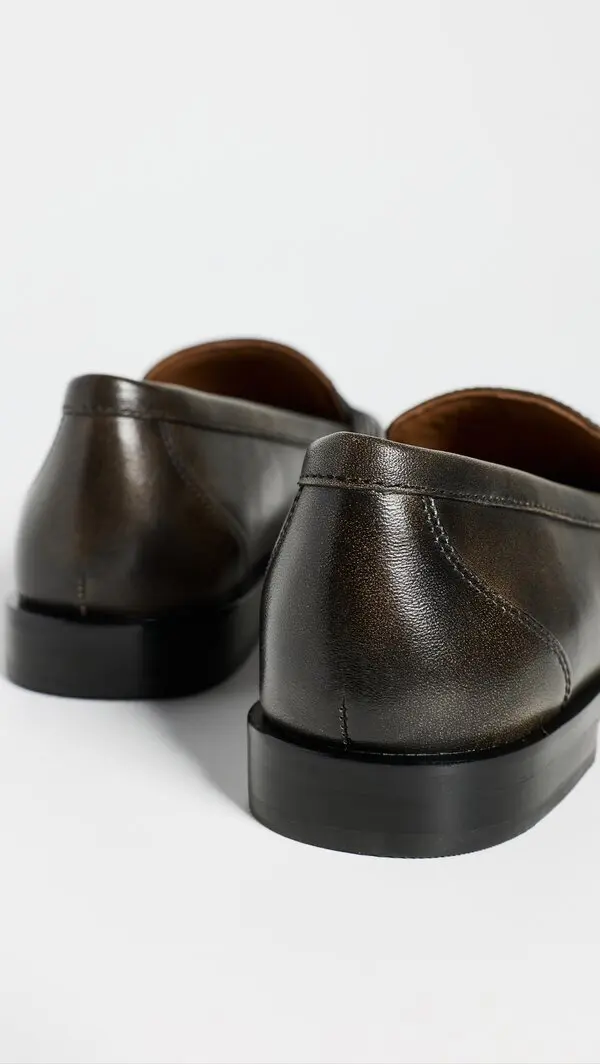 Madewell Porto Brushed Penny Loafers