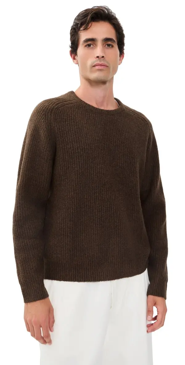 RHYTHM Vintage Knit Sweater - Chocolate