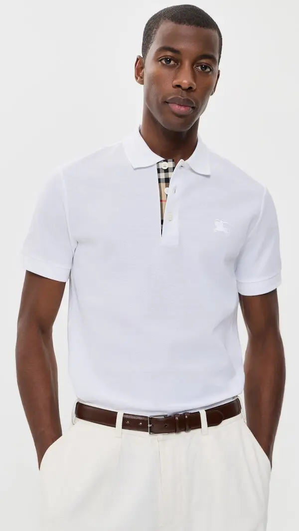 Burberry Eddie Cotton Polo Shirt