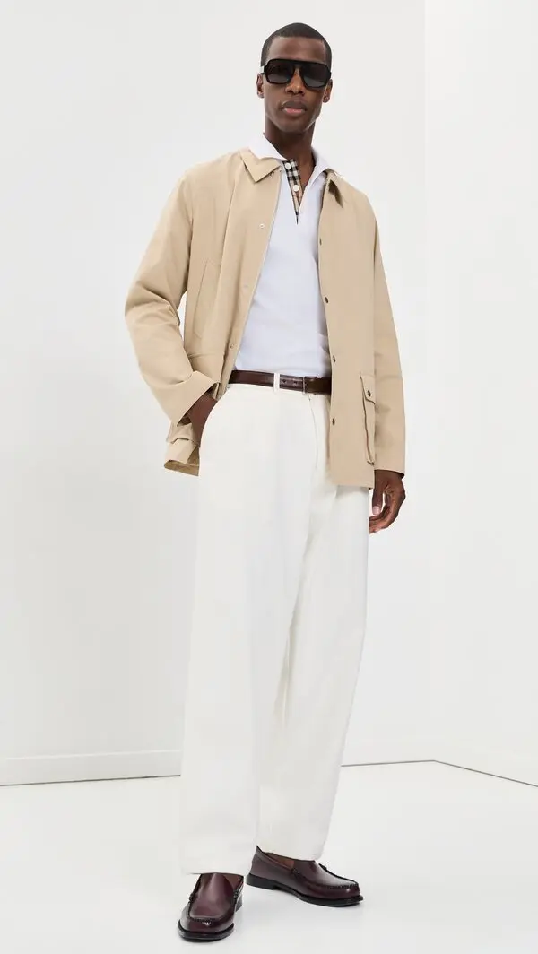 Burberry Eddie Cotton Polo Shirt