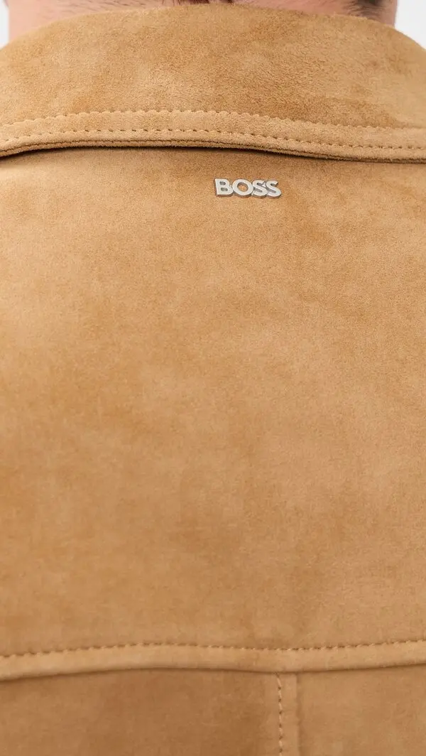 BOSS Suede Leather Jacket