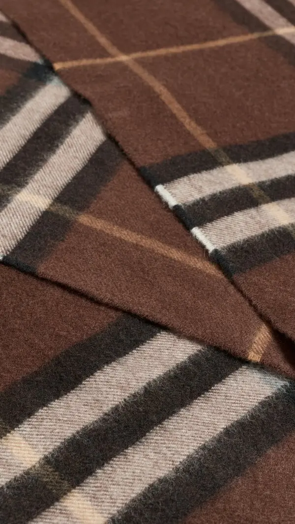 Burberry Giant Check Cashmere Scarf