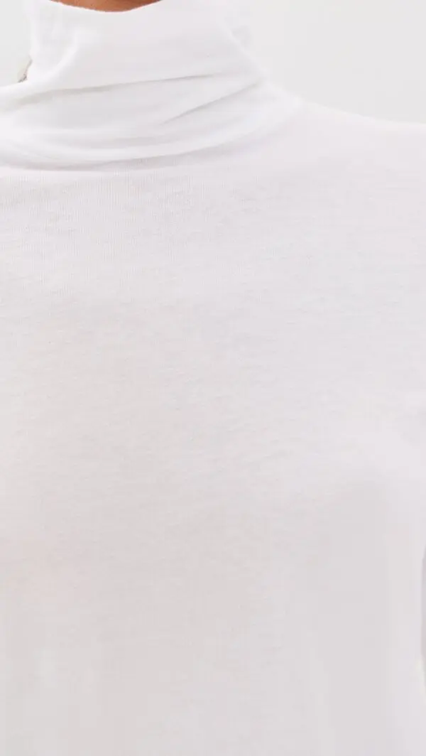 TWP Abby Cotton Turtleneck Top