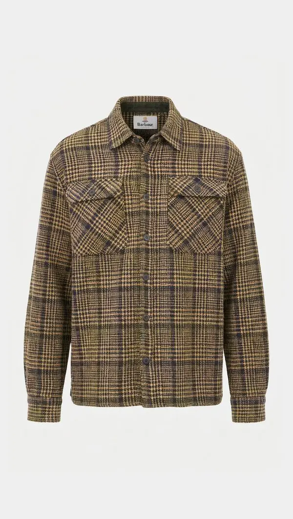 Barbour Millom Relaxed Houndstooth Shirt