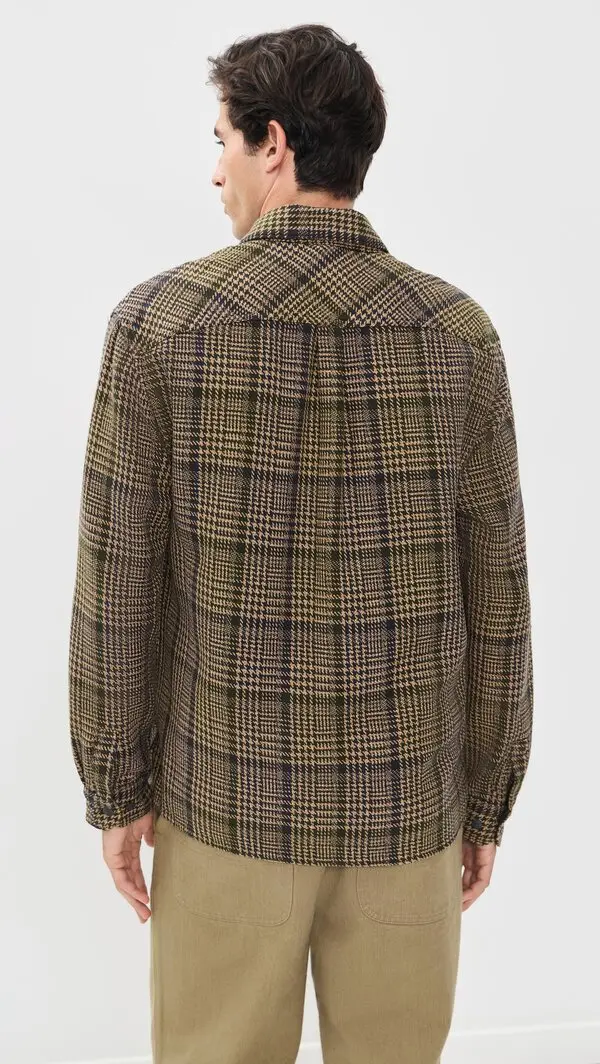 Barbour Millom Relaxed Houndstooth Shirt