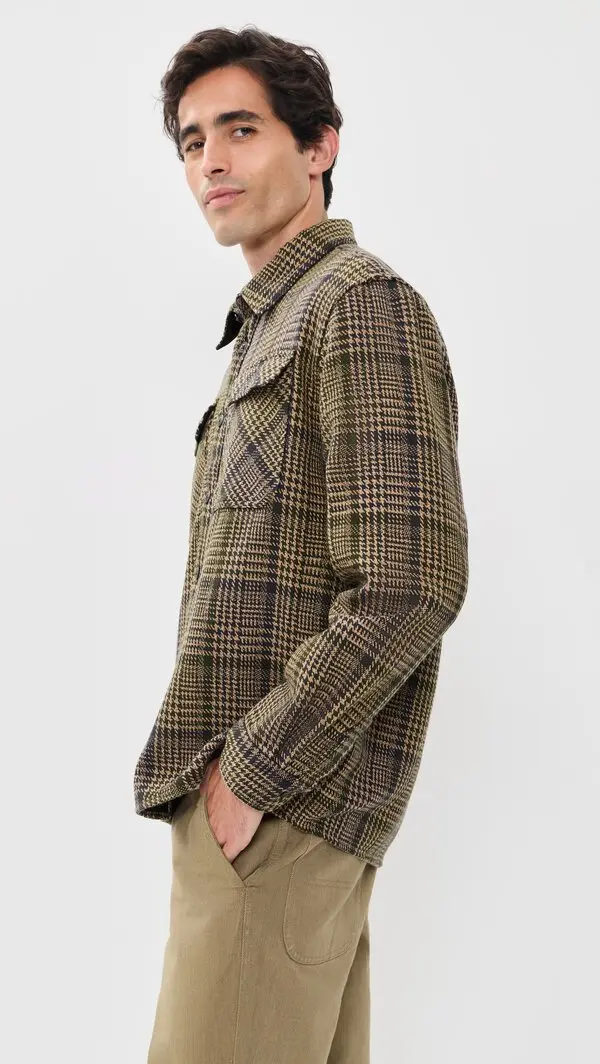 Barbour Millom Relaxed Houndstooth Shirt